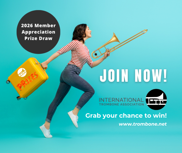 Member Appreciation Prize Draw - International Trombone Association